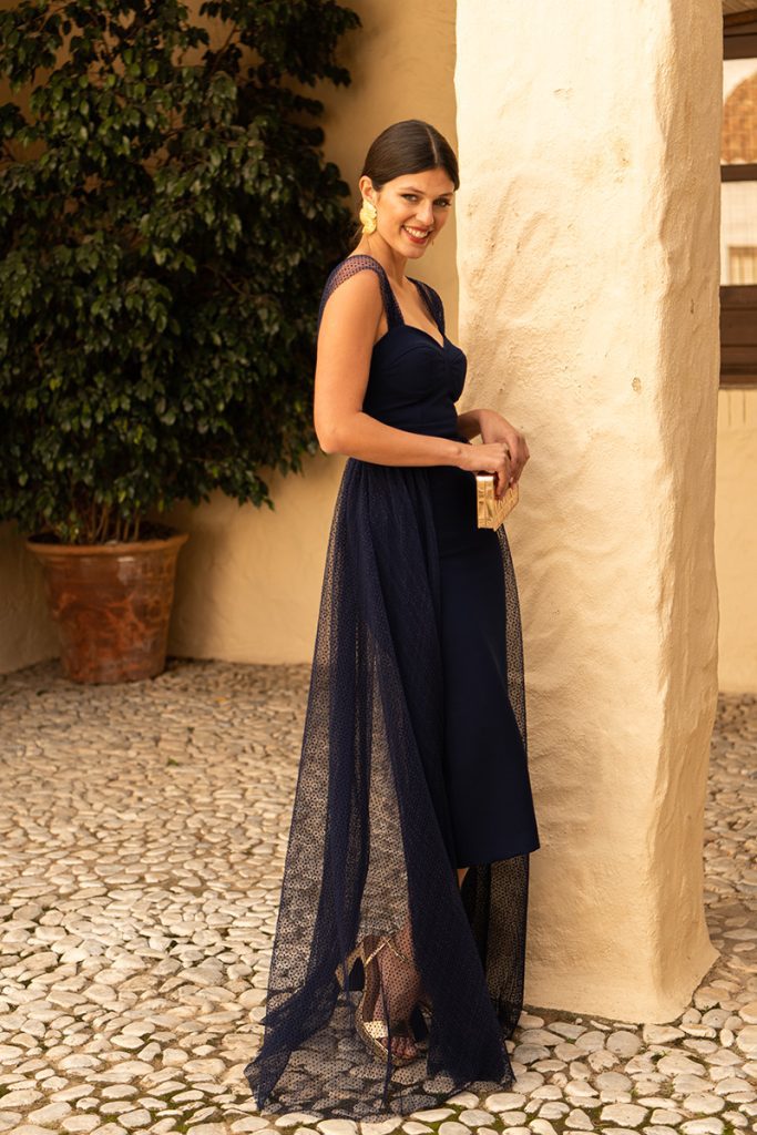 Vestido Vera Marino - Violeta Vergara - Vestidos de invitada