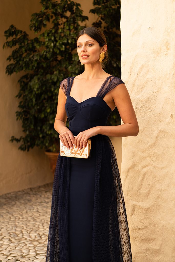 Vestido Vera Marino - Violeta Vergara - Vestidos de invitada