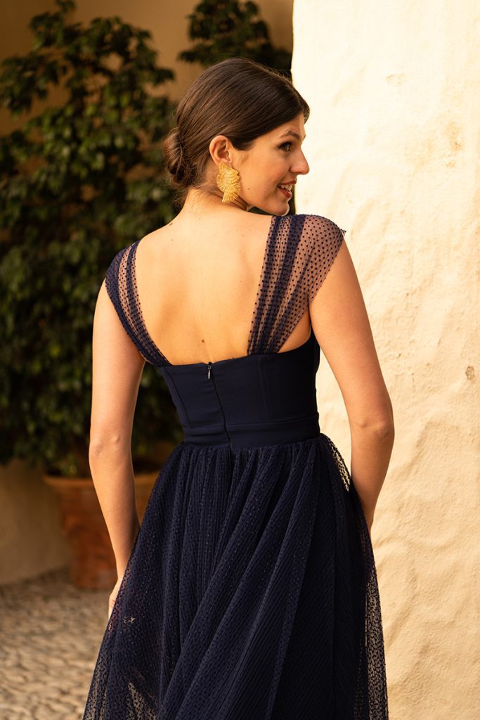 Vestido Vera Marino - Violeta Vergara - Vestidos de invitada